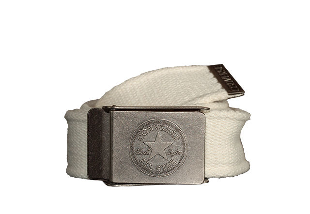 Ремень Converse (конверс) Belt Where's the Fire CT белый купить по цене ...