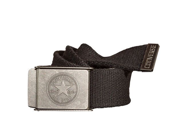 Ремень Converse (конверс) Belt Where's the Fire CT черный купить по ...