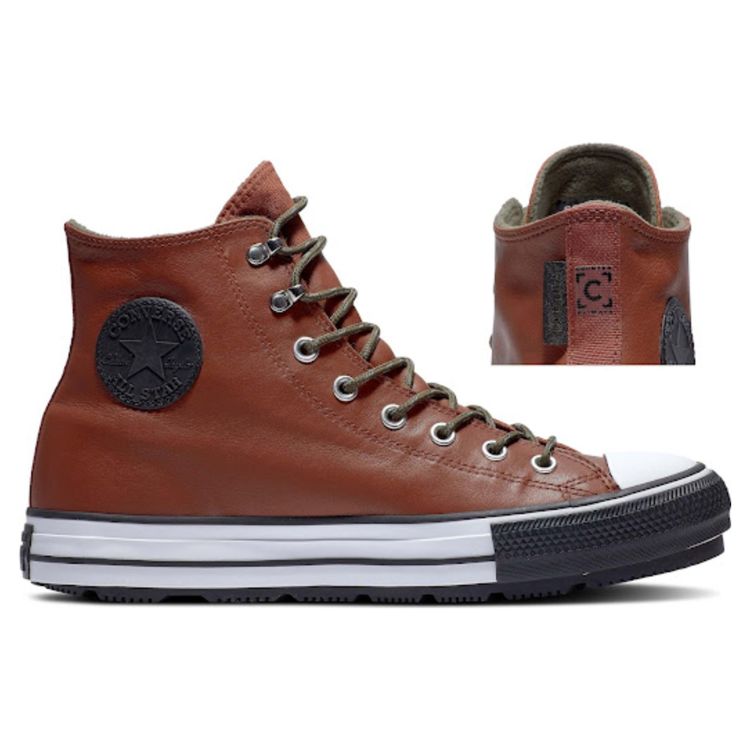 Кеды Converse Ctas Winter Wp (Non-Gtx) 171440 кожаные коричневые ...