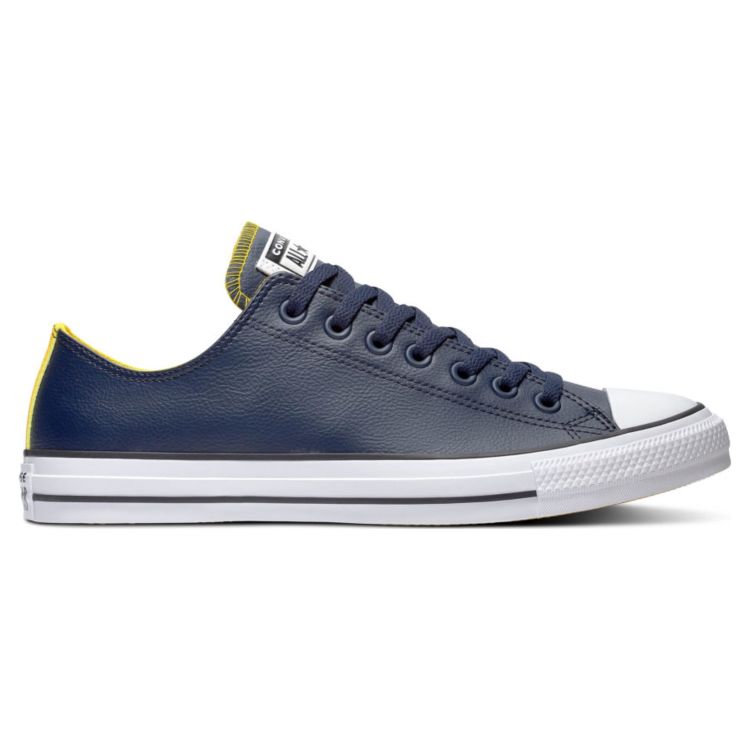 Кеды Converse Chuck Taylor All Star 167121 низкие кожаные синие ...